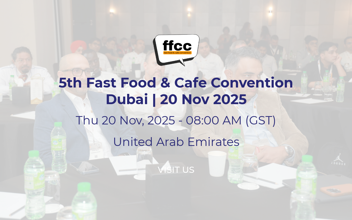 5th Fast Food & Cafe Convention Dubai | 20 Nov 2025